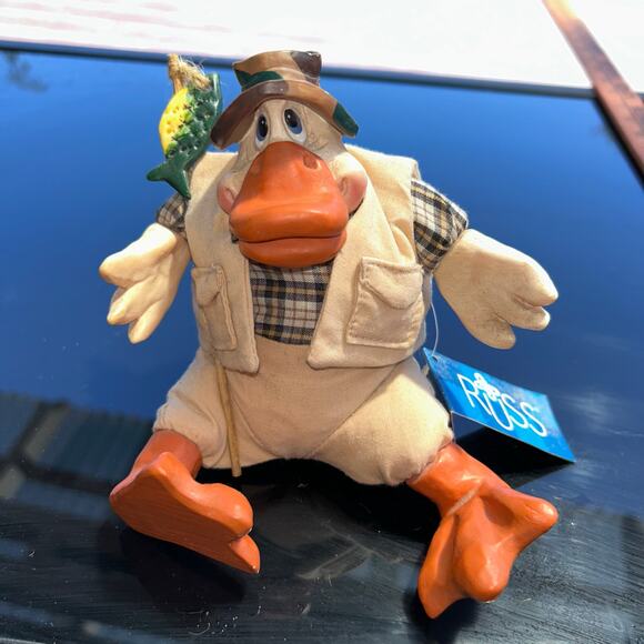 Russ | Accents | Vintage Russ Berrie Country Folks Figures 99s Duck ...